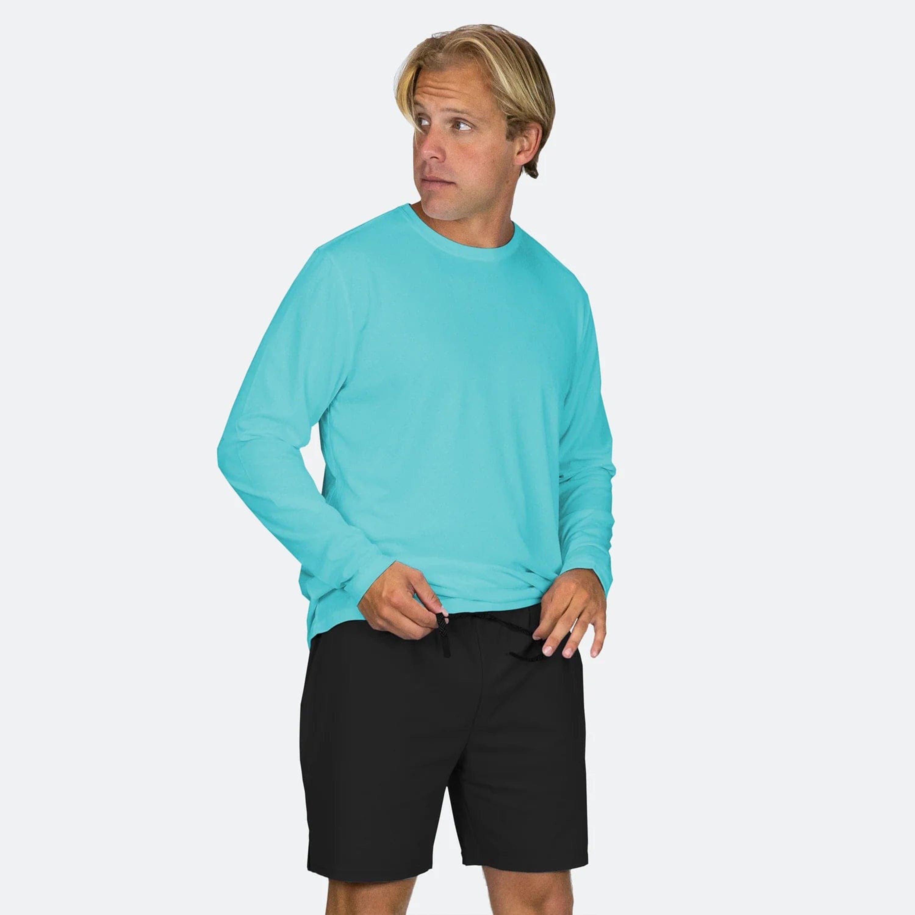 Long Sleeve Sun Protection Shirts | Mens UV Protection Shirts