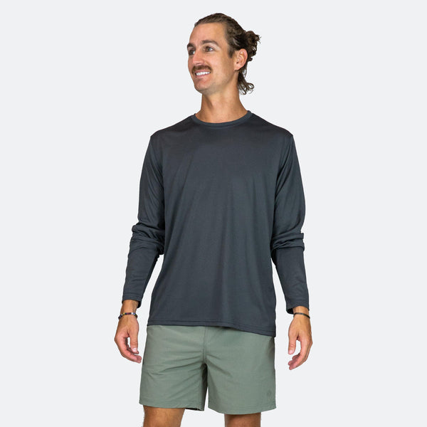 Long Sleeve Sun Protection Shirts | Mens UV Protection Shirts – Vapor ...