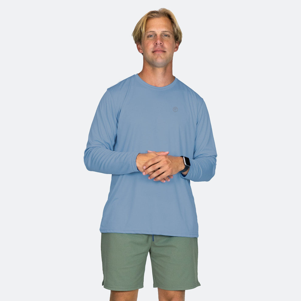Long Sleeve Sun Protection Shirts | Mens UV Protection Shirts – Vapor ...